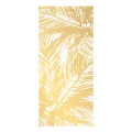 Golden Palms Spray Tanning Salon Logo on White Rack Card | Zazzle