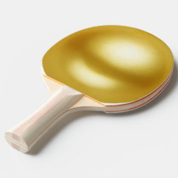 Golden Pearl Ping-Pong Paddle | Zazzle