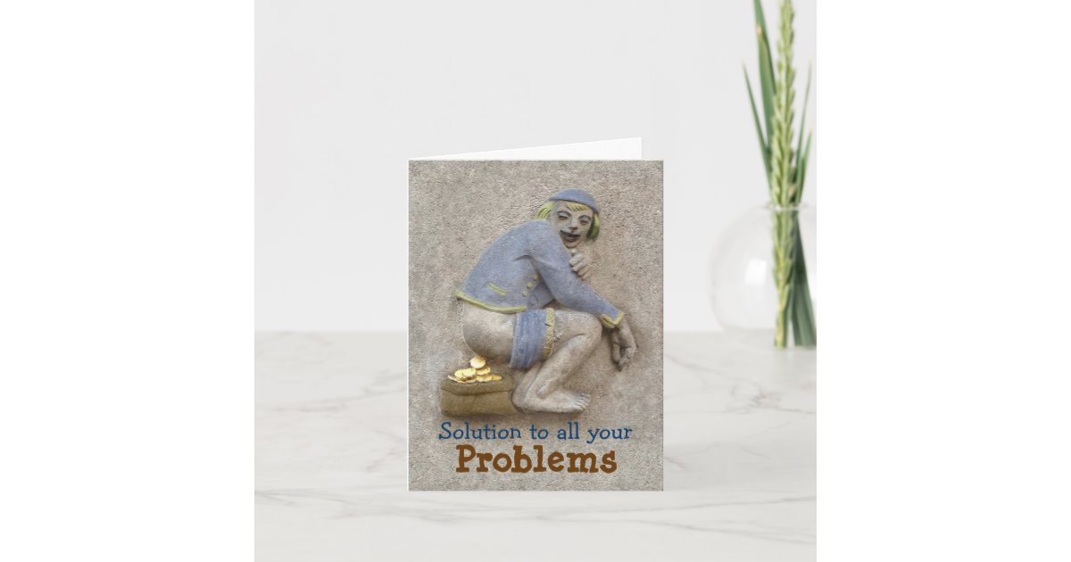 Golden Poop ~ Card / Invitation | Zazzle