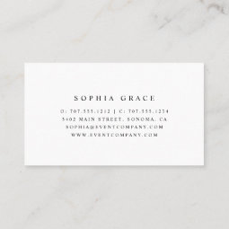 Golden Rain Signature Calligraphy Script Business Card | Zazzle