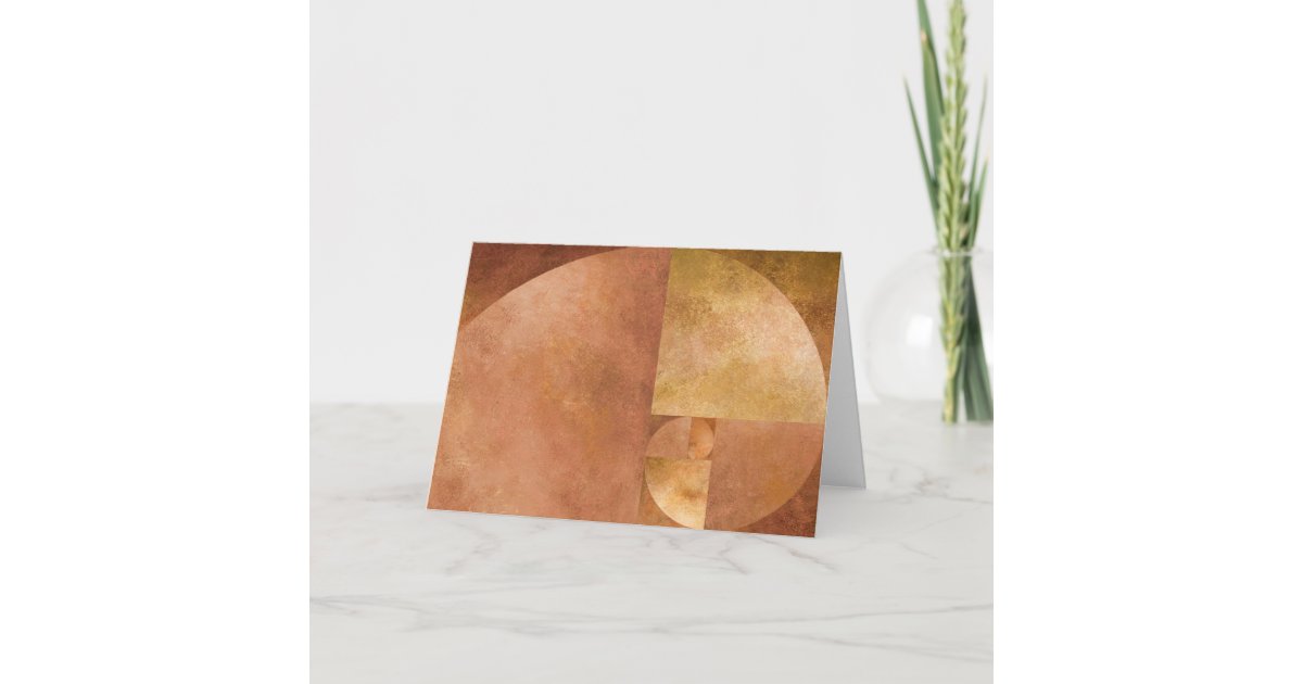 Golden Ratio Card | Zazzle