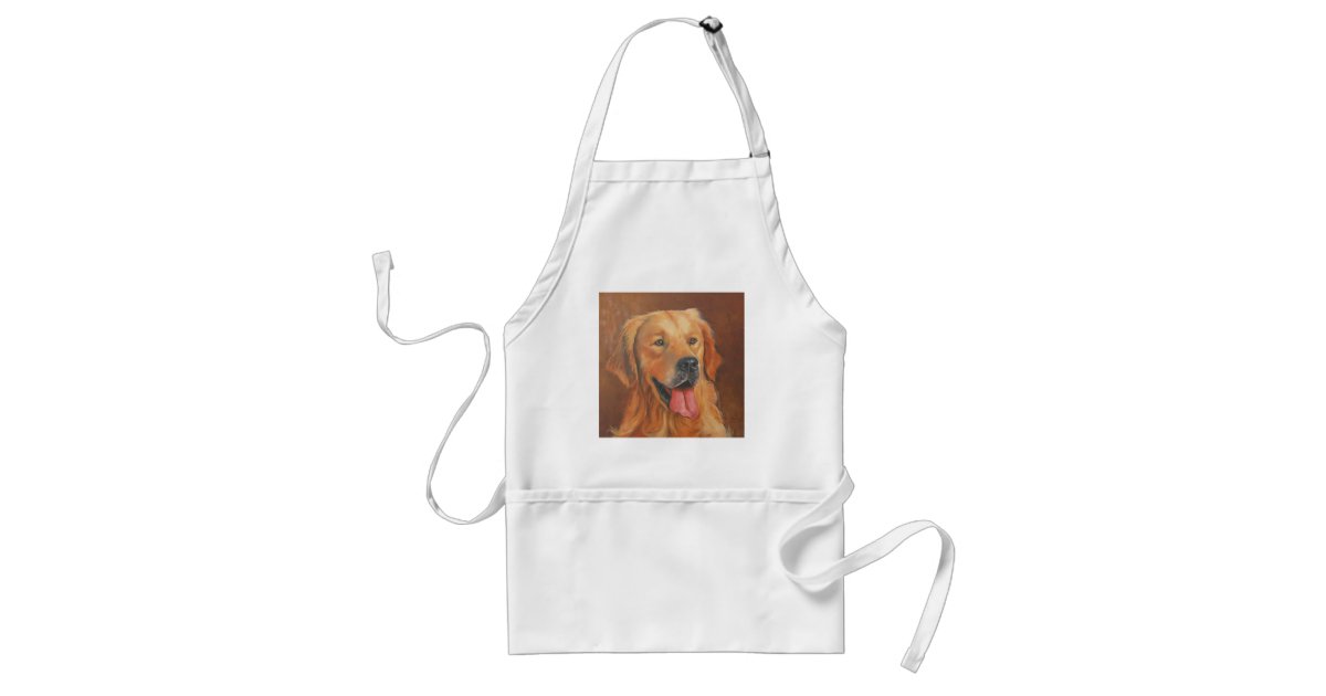 Golden Retriever Apron | Zazzle