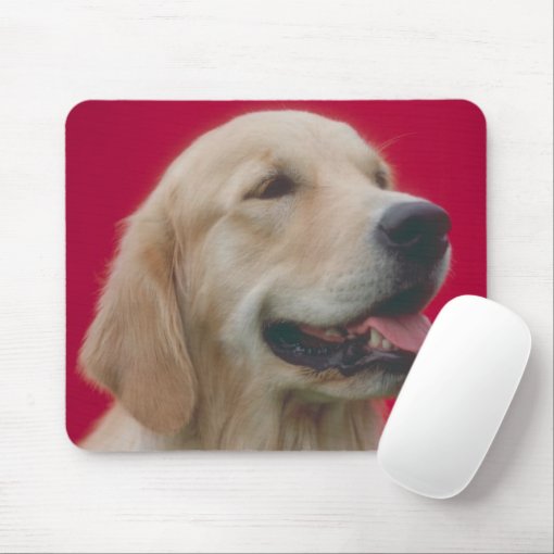 Golden Retriever Mouse Pad | Zazzle
