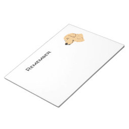 Golden Retriever Notepad | Zazzle