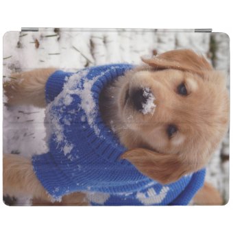 Golden Retriever Puppy iPad Smart Cover | Zazzle