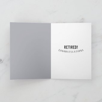 Golden Retriever Retirement Card | Zazzle