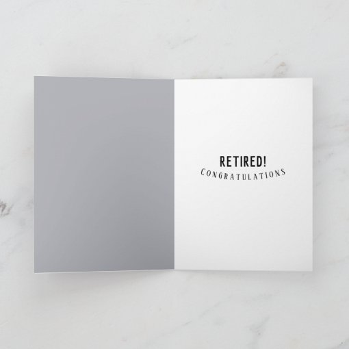 Golden Retriever Retirement Card | Zazzle