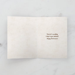 Golden Retriever Retirement Card | Zazzle