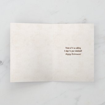 Golden Retriever Retirement Card | Zazzle