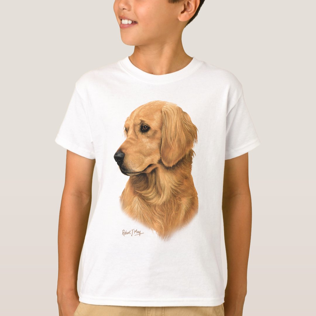 Golden Retriever T-Shirt | Zazzle