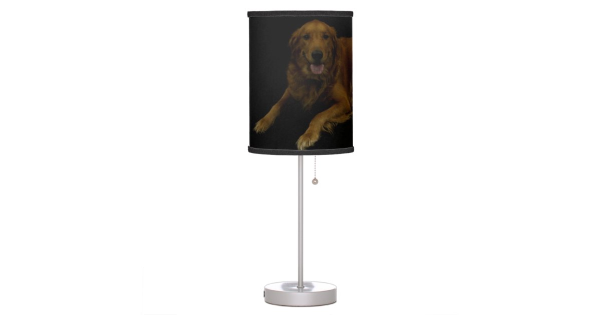 Golden Retriever Table Lamp | Zazzle