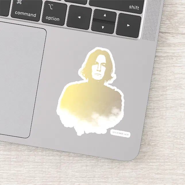 Golden Snape Graphic Sticker | Zazzle