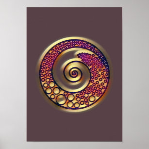 Golden Spiral Posters & Photo Prints | Zazzle