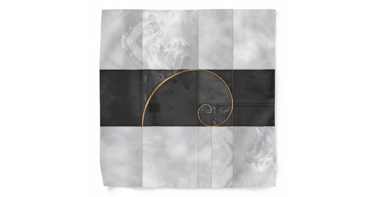 Golden Spiral - Sacred Geometry Bandana | Zazzle