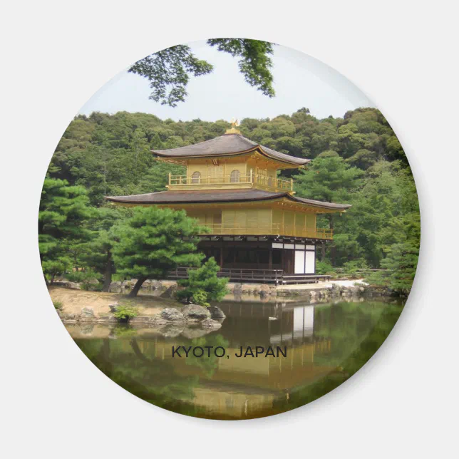 Golden Temple, Kyoto Magnet | Zazzle