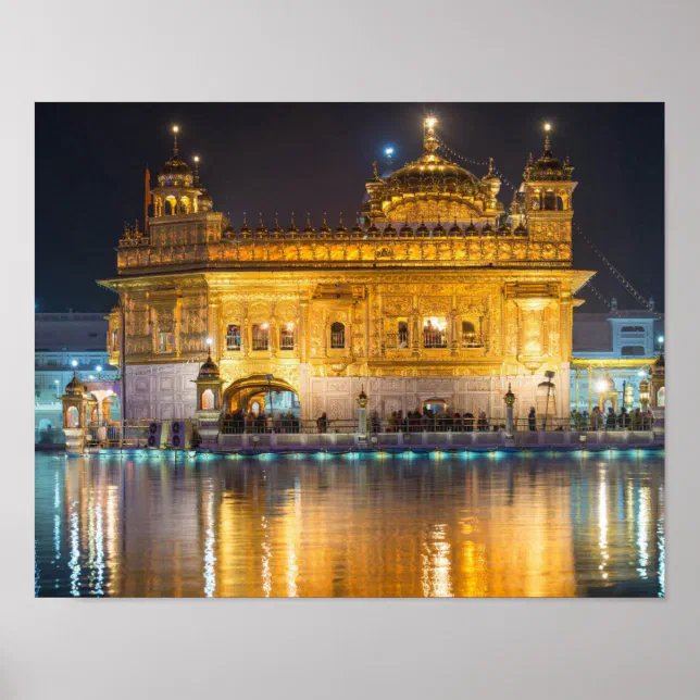 golden temple poster | Zazzle