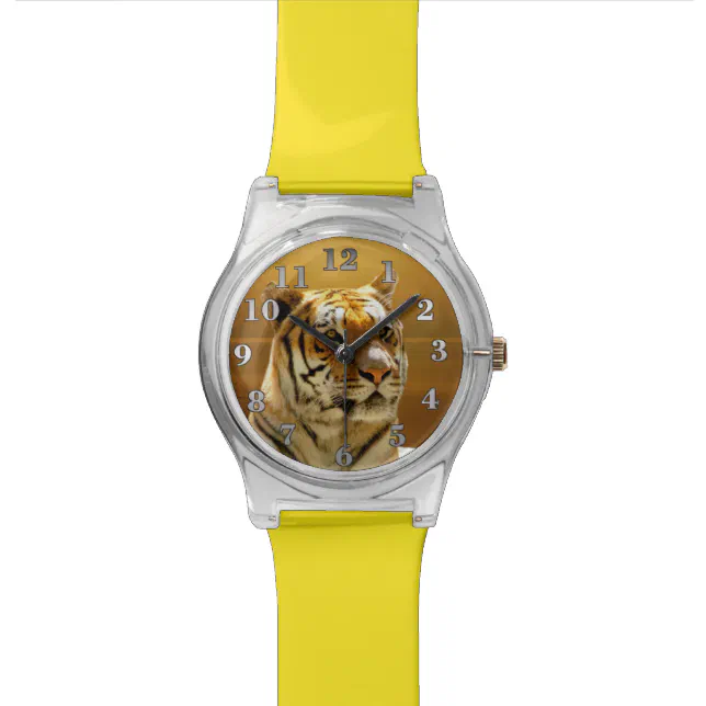 Golden Tiger Watch | Zazzle