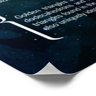 Golden Triangle Poster | Zazzle