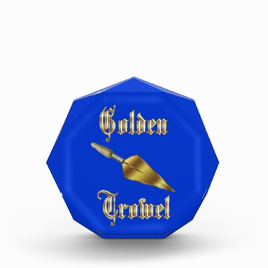 Golden Trowel Award | Zazzle.com