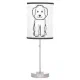 Goldendoodle Dog Cartoon Table Lamp | Zazzle