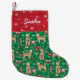 Goldendoodle Dog Christmas Small Christmas Stocking | Zazzle