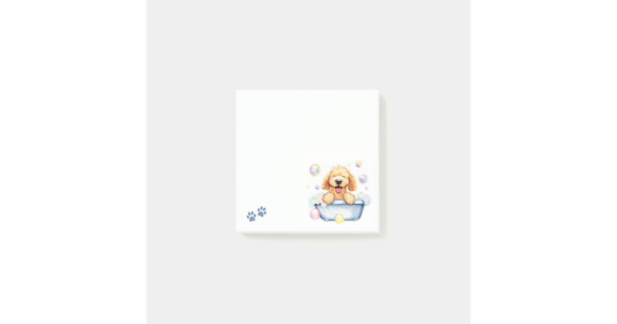 Goldendoodle Dog Post-it Notes | Zazzle