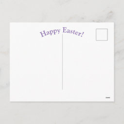 Goldendoodle Easter postcard | Zazzle