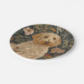 Goldendoodle Garden Tapestry Birthday Party Paper Plates | Zazzle