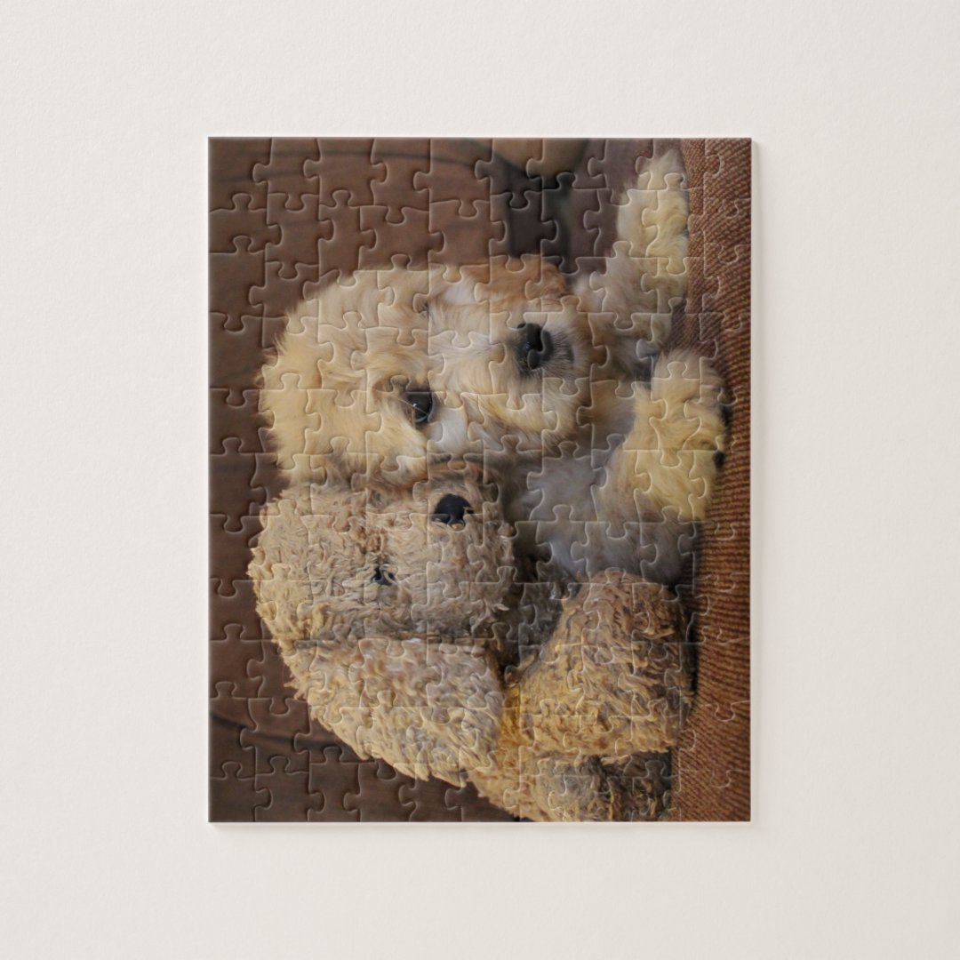 Goldendoodle Puppy Puzzle | Zazzle