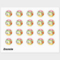 GOLDFISH CRACKERS KITTY Small Round Stickers | Zazzle