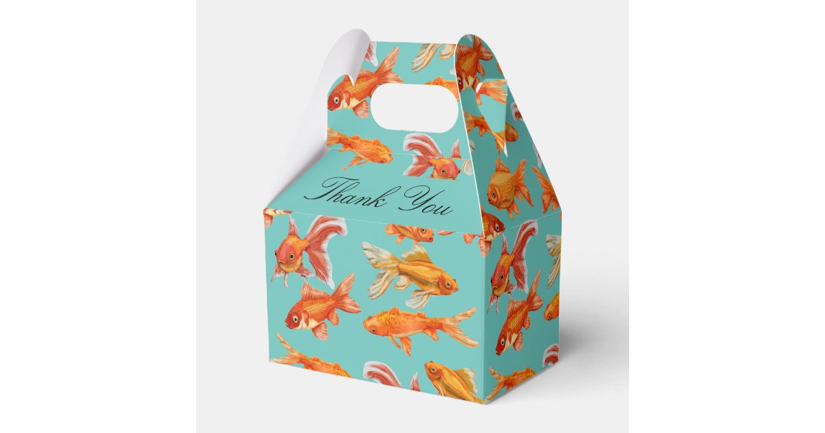 Goldfish Favor Boxes | Zazzle