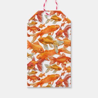 Goldfish Gift Tags | Zazzle