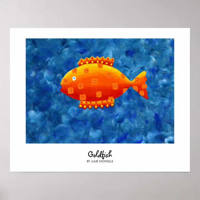 Goldfish Poster | Zazzle