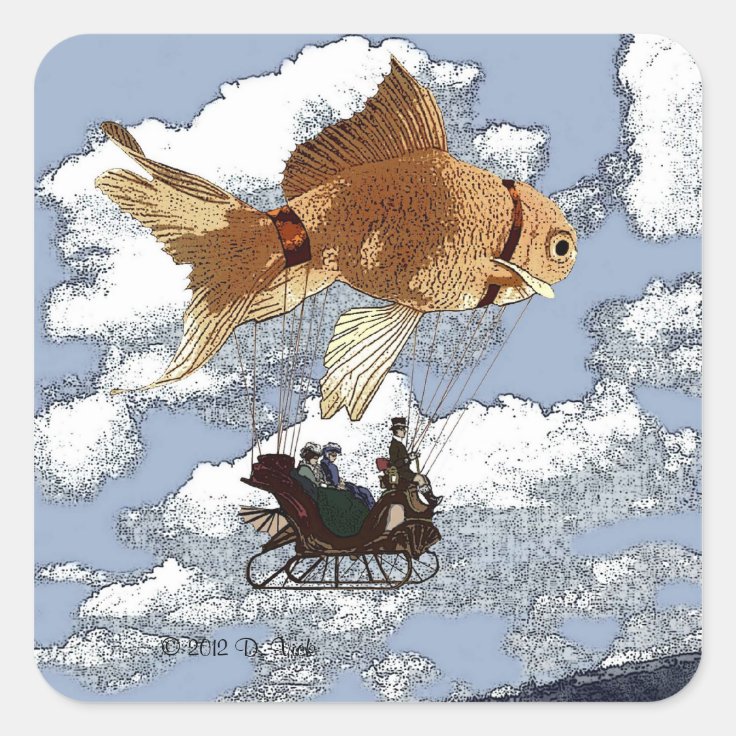Goldfish Sticker | Zazzle