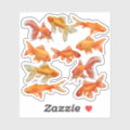 Goldfish Sticker | Zazzle