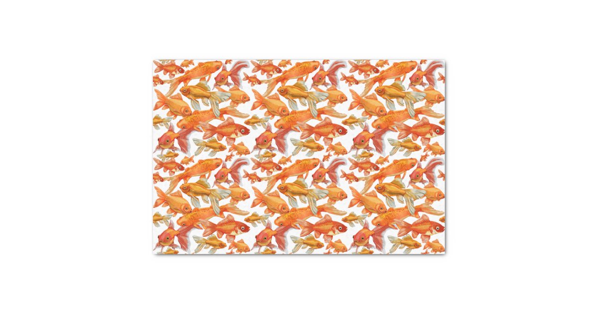 Goldfish Tissue Paper | Zazzle