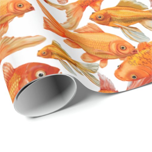 Goldfish Wrapping Paper | Zazzle