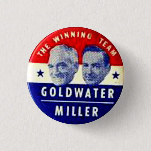 Goldwater-Miller jugate - Button | Zazzle
