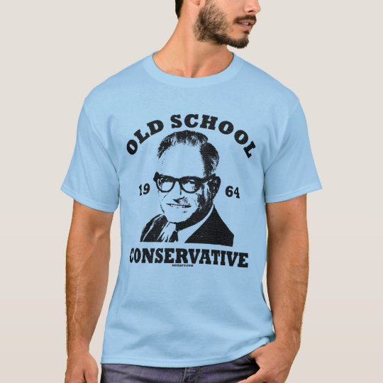 Goldwater Old School Conservative Basic T-Shirt | Zazzle.com