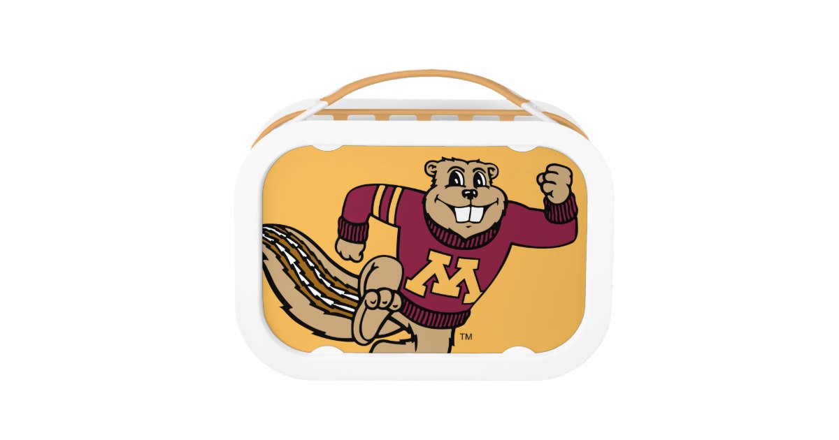 Goldy Gopher Lunch Box | Zazzle
