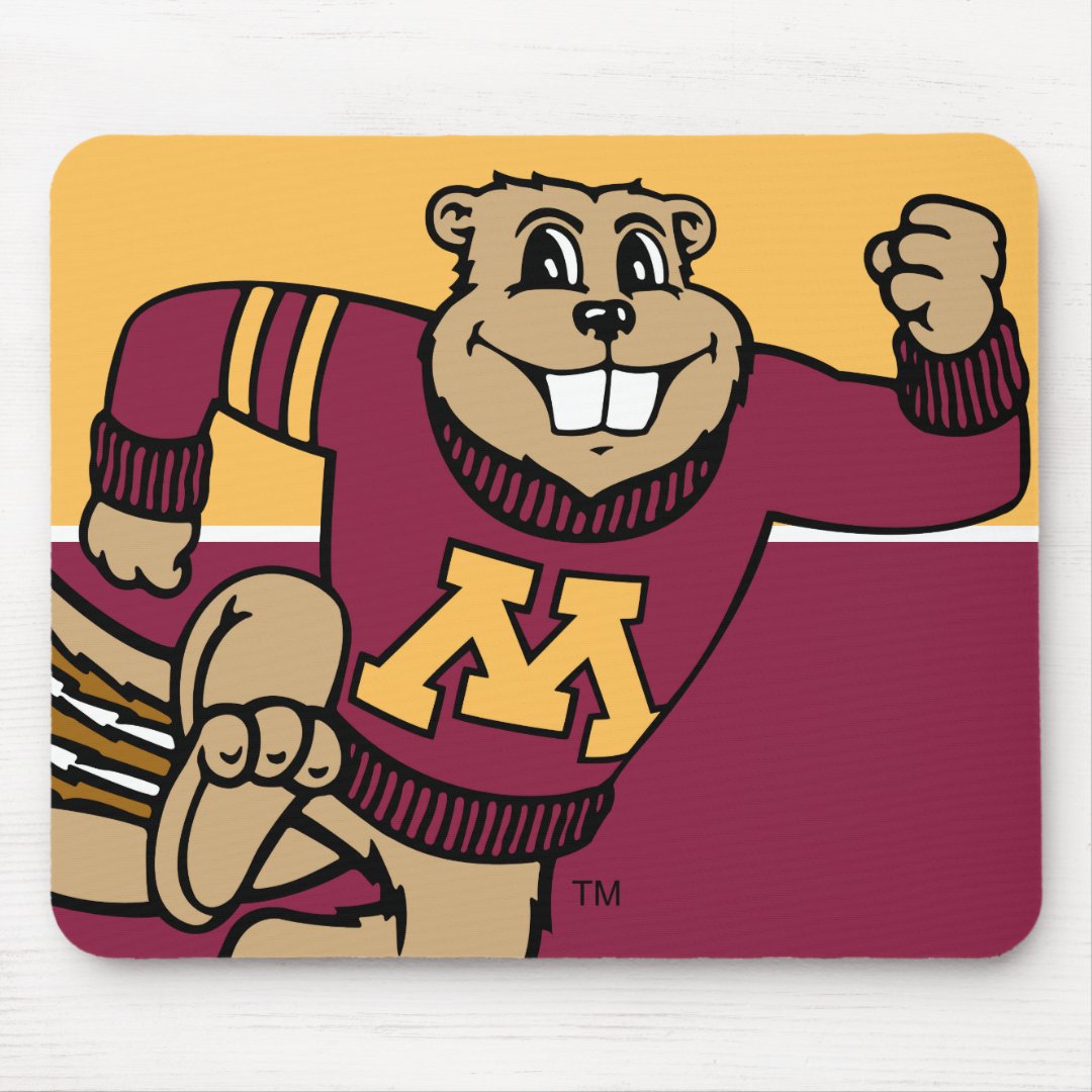 Goldy Gopher Mouse Pad | Zazzle