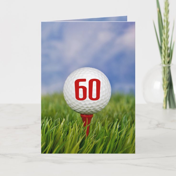 Golf 60th Birthday Party Invitation | Zazzle