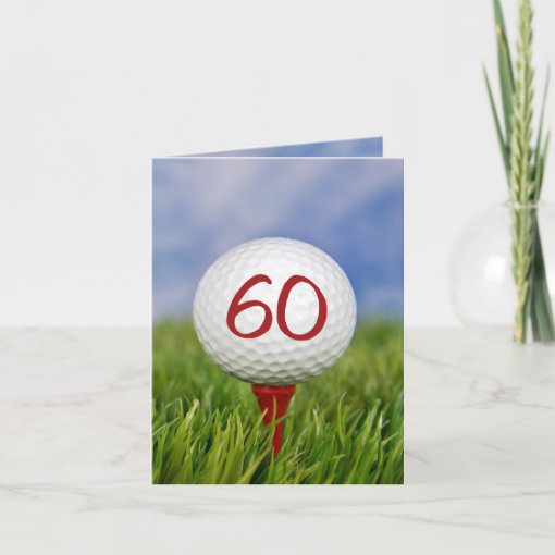 Golf 60th Birthday Party Invitation | Zazzle