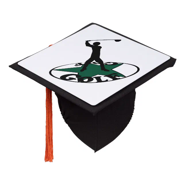 Golf - a wonderful game graduation cap topper | Zazzle