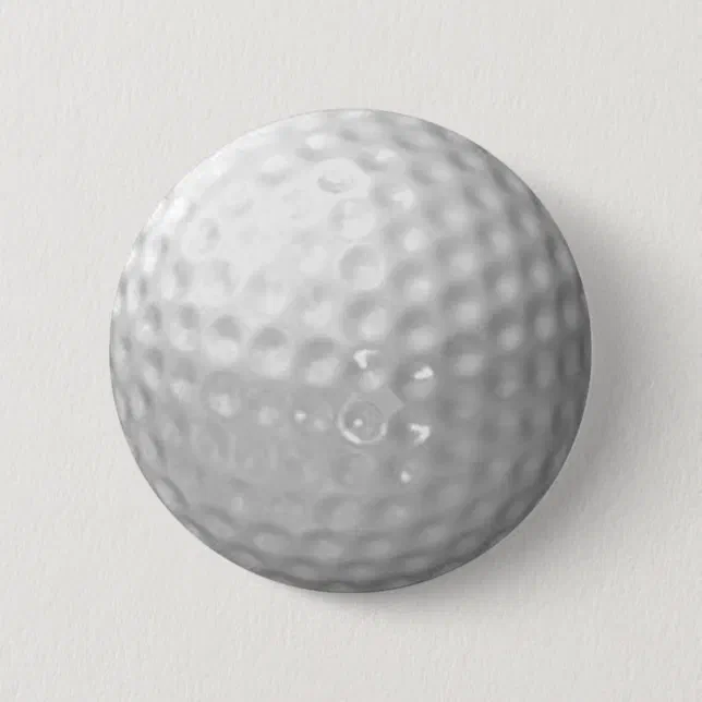 golf ball button | Zazzle
