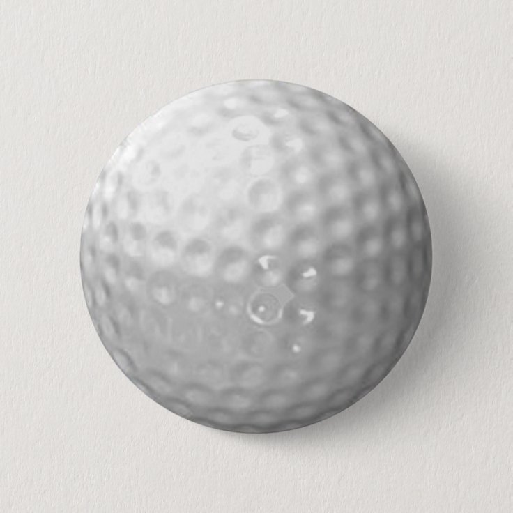 golf ball button | Zazzle