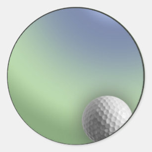 Golf Ball Stickers | Zazzle
