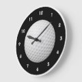 Golf Ball Design Wall Clock | Zazzle