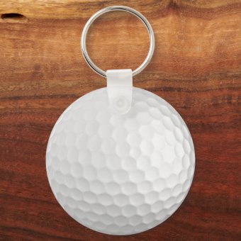 Golf Ball Key Chain | Zazzle