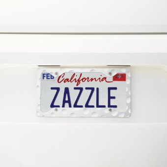 Golf Ball Licence Plate Frame | Zazzle